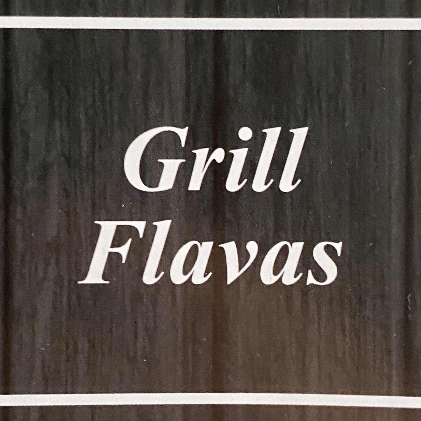 Grill Flavas menu