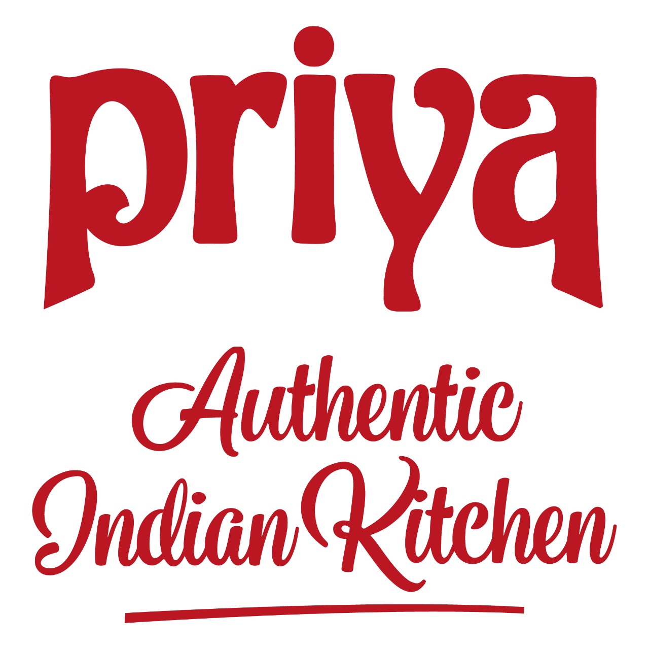 Priya Authentic Indian Kitchen menu